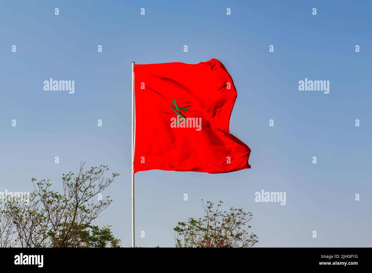Drapeau officiel du maroc Banque de photographies et d’images à haute ...