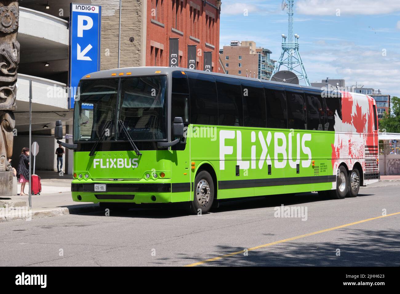 Canada bus Banque de photographies et d’images à haute résolution - Alamy