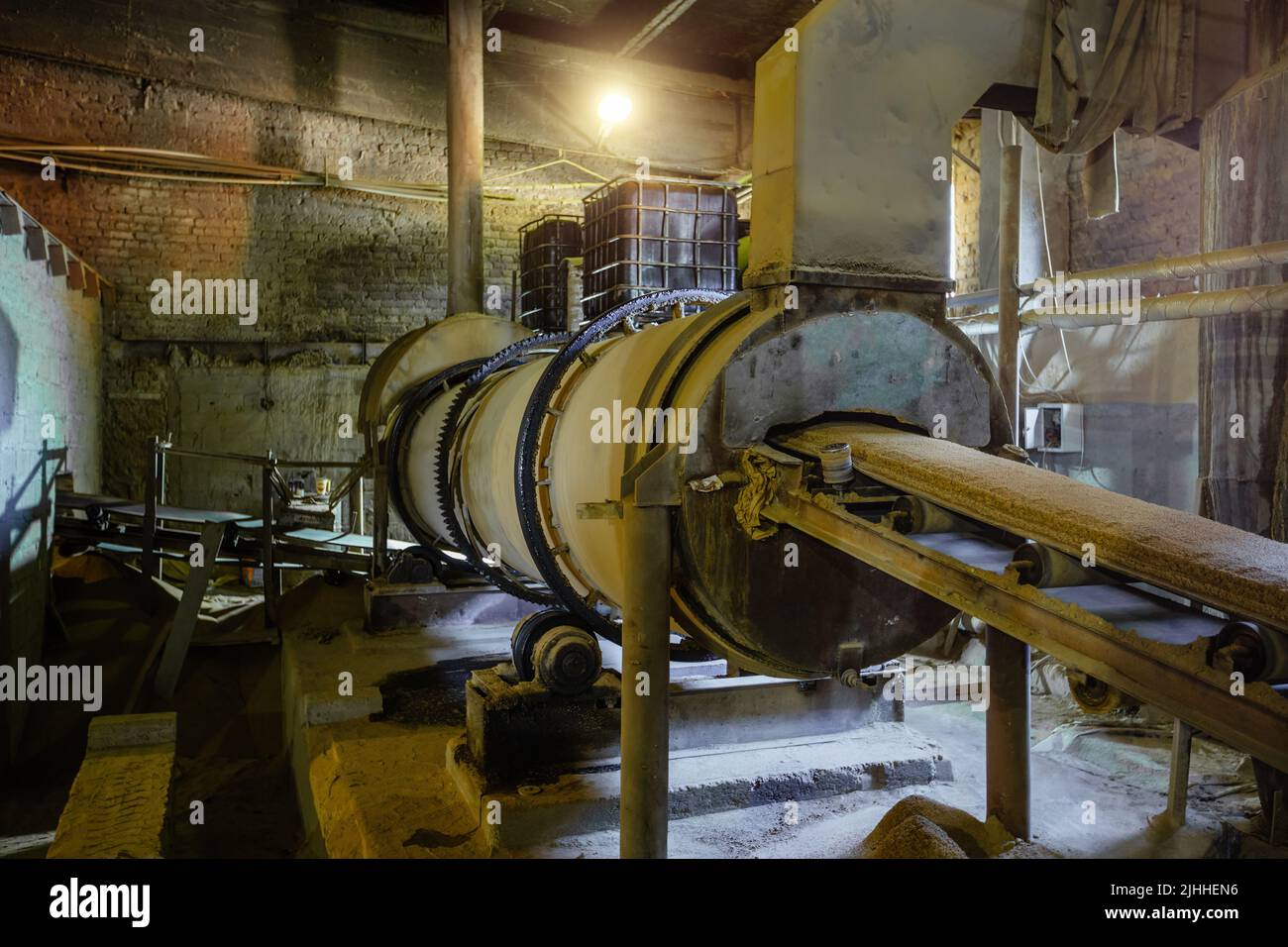 Fabrication de ciment Banque de photographies et d’images à haute ...