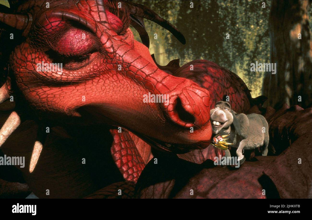 Dragon donkey shrek 2001 Banque de photographies et d’images à haute ...