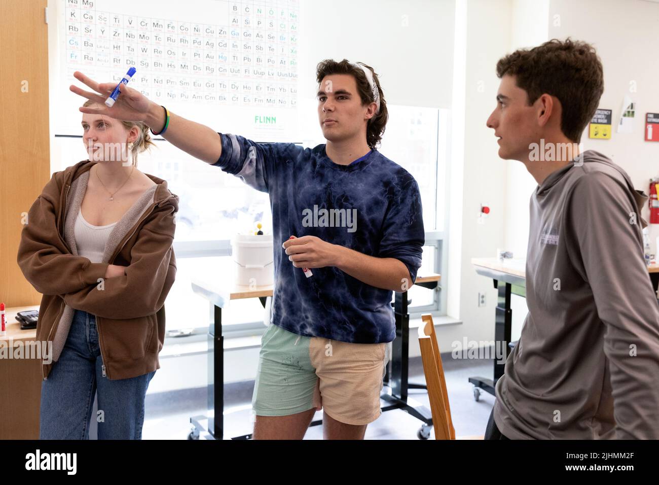 Élèves du lycée américain Photo Stock - Alamy