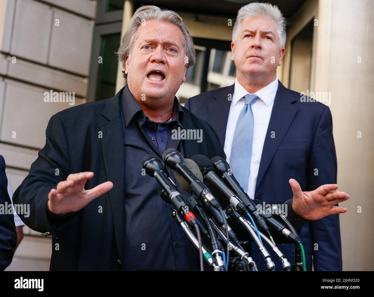 Washington, États-Unis. 19th juillet 2022. Steve Bannon, L’ancien ...