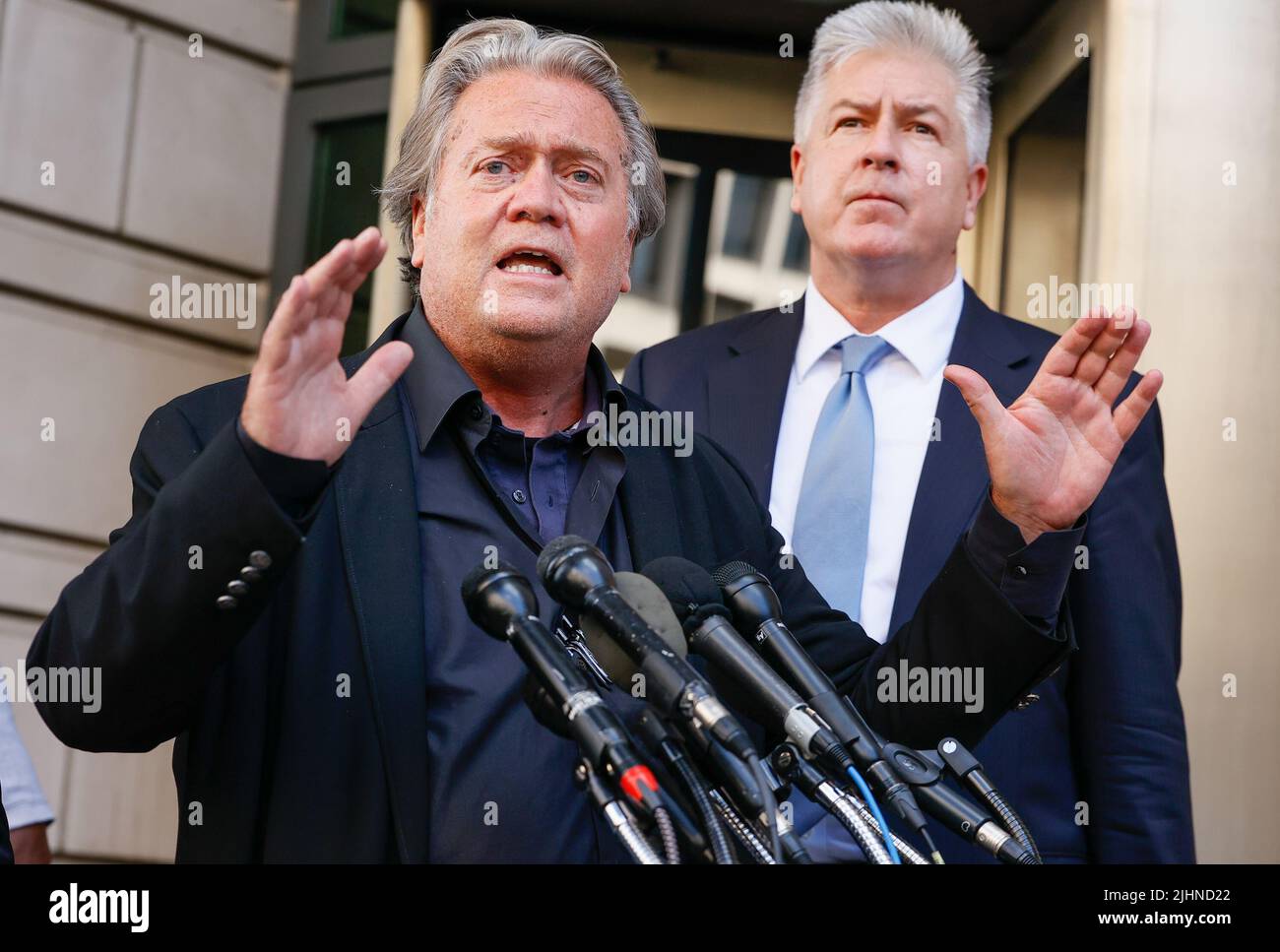 Washington, États-Unis. 19th juillet 2022. Steve Bannon, L’ancien ...