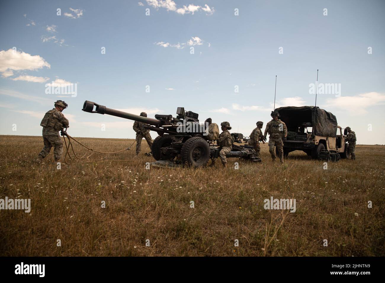 M119a3 howitzer Banque de photographies et d’images à haute résolution ...