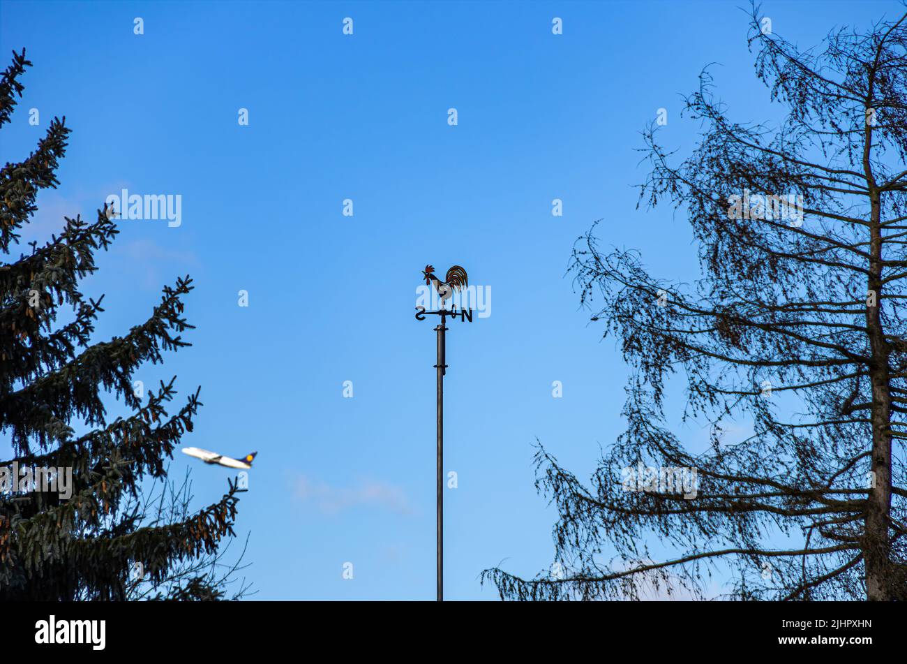 Indicateur de direction du vent Banque de photographies et d’images à ...
