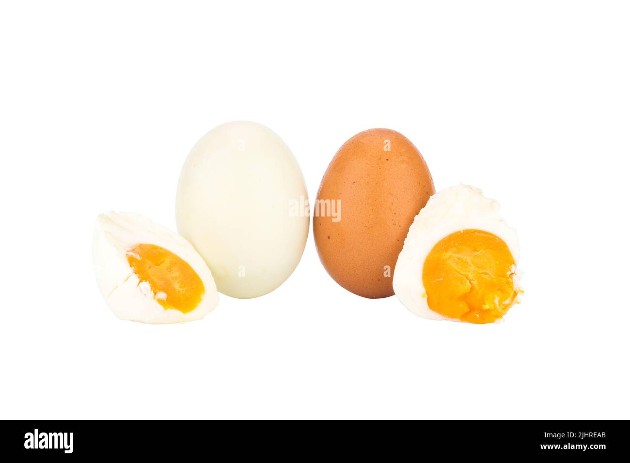 Oeuf blanc oeuf brun Banque de photographies et d’images à haute ...