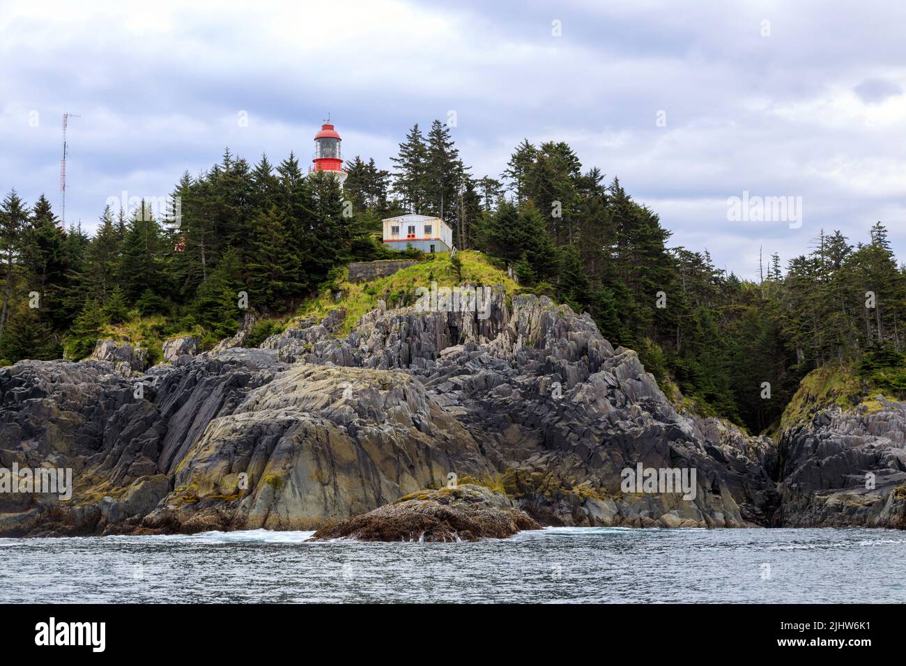 Phare de la pointe de langara Banque de photographies et d’images à ...