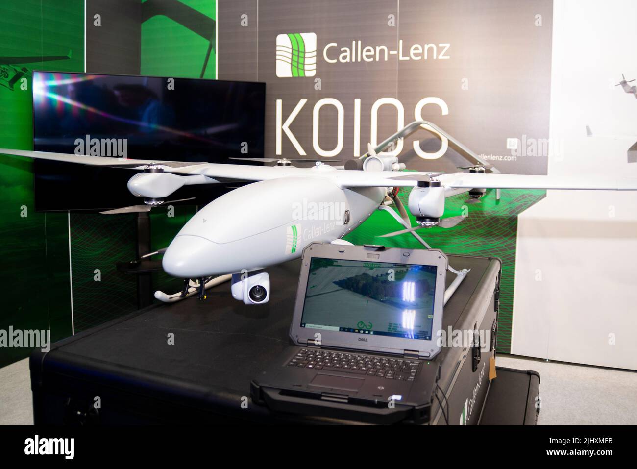 Stand Callen Lenz au salon de l'aéronautique international de ...