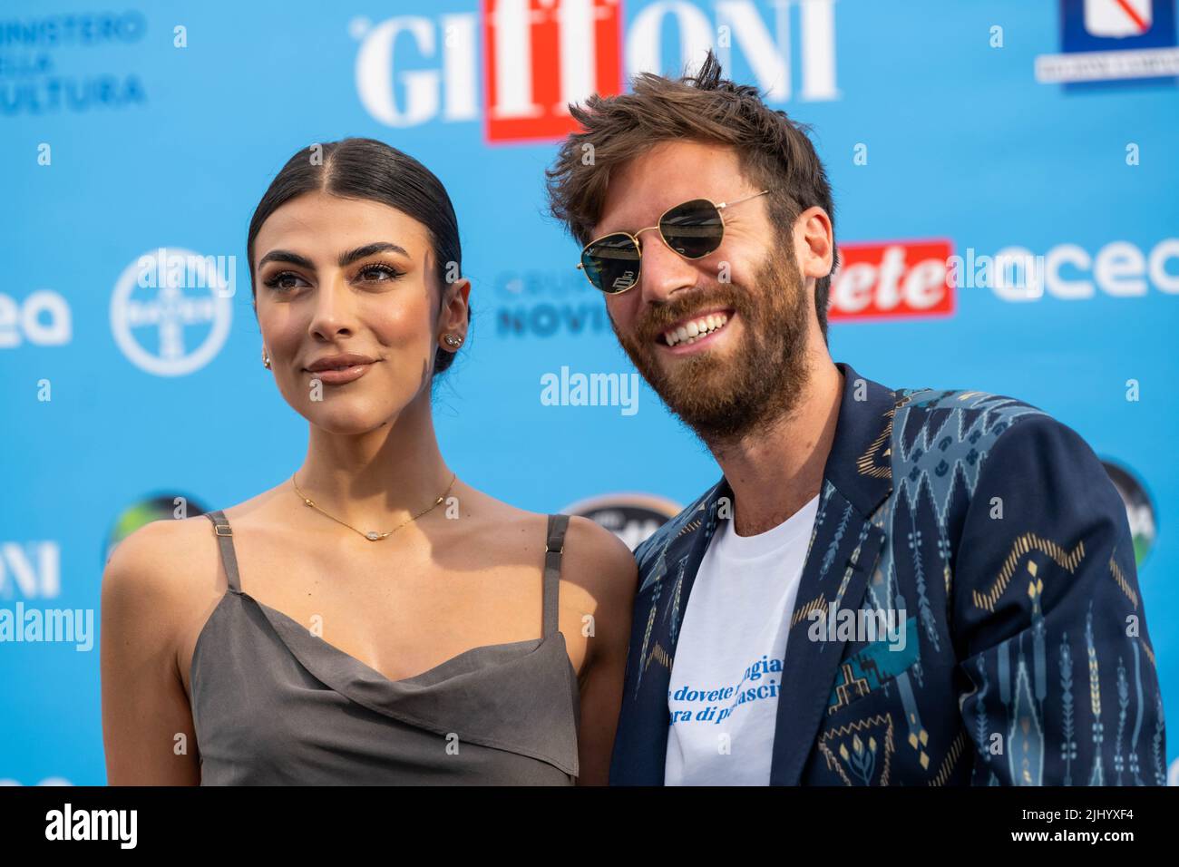 Giffoni Valle Piana, Salerno, Italie. 21st juillet 2022. Giulia Salemi ...