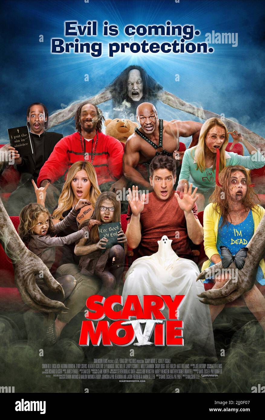 Scary movie poster Banque de photographies et d’images à haute ...