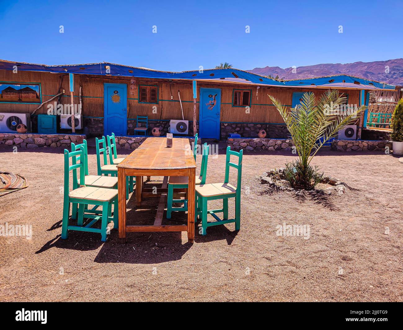 Cottage dans un camp bédouin sur la mer à Ras Shitan dans Oasis dans le ...