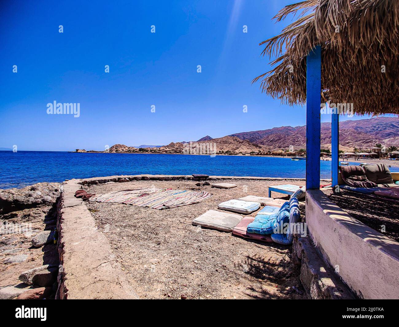 Cottage dans un camp bédouin sur la mer à Ras Shitan dans Oasis dans le ...