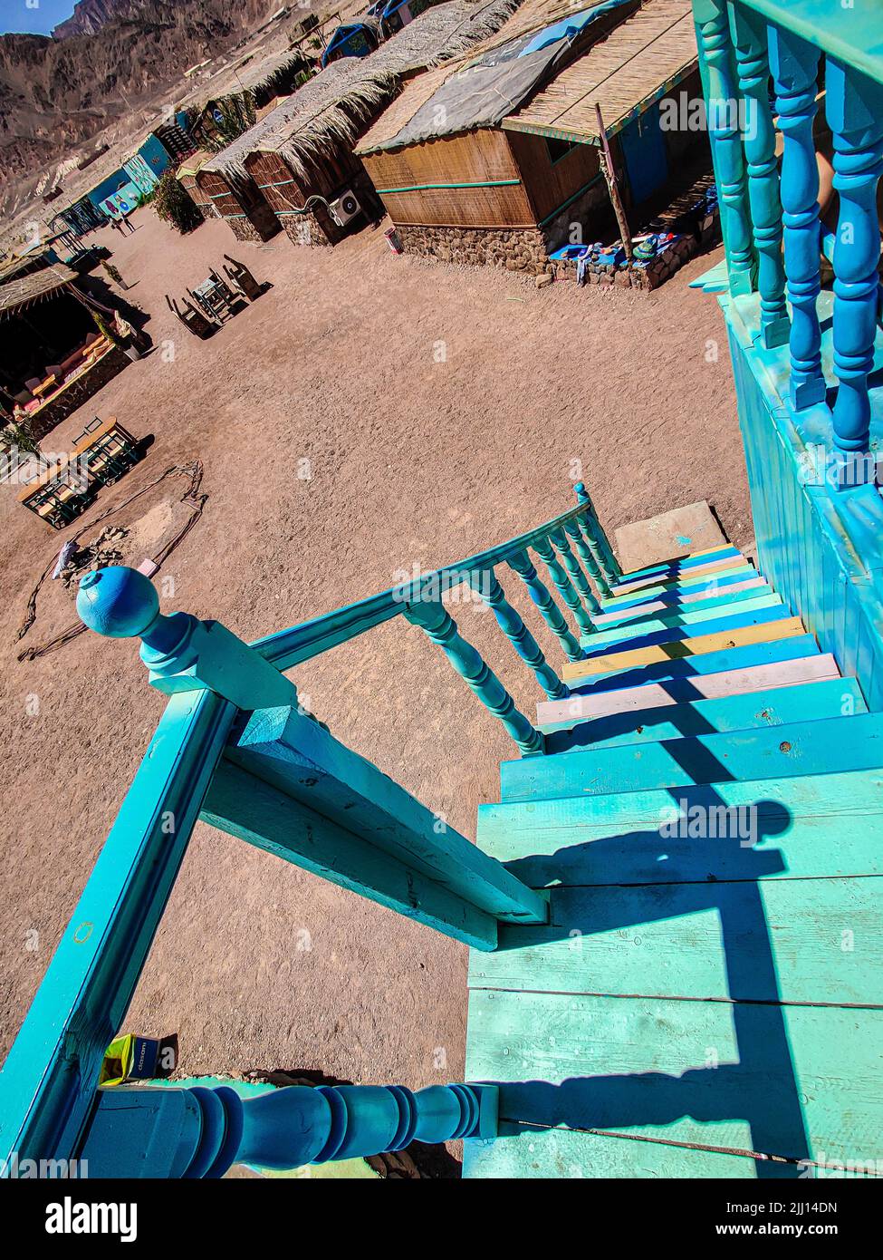 Cottage dans un camp bédouin sur la mer à Ras Shitan dans Oasis dans le ...