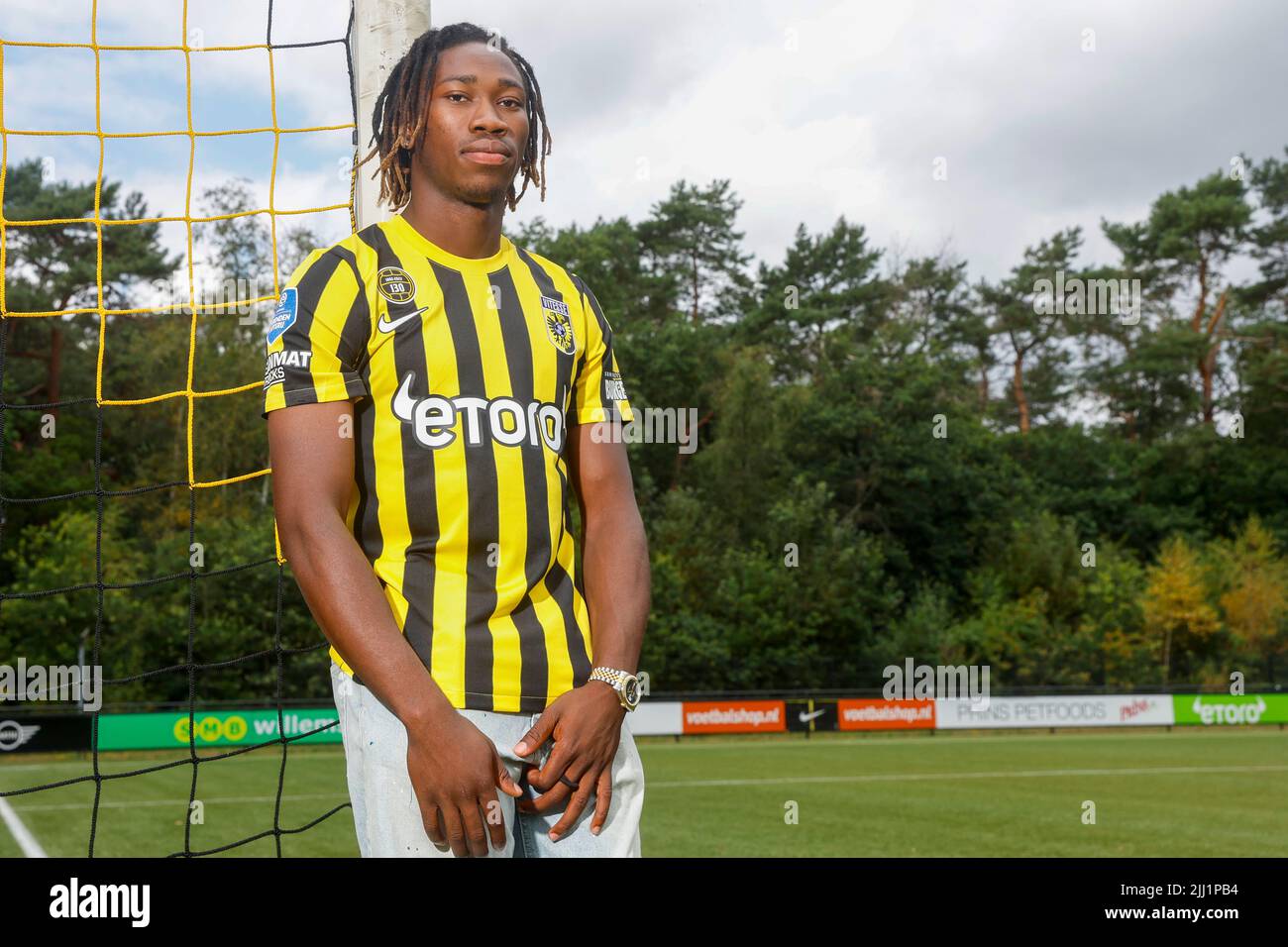 ARNHEM, PAYS-BAS - JUILLET 22 : Mohamed Sankoh lors de sa présentation ...