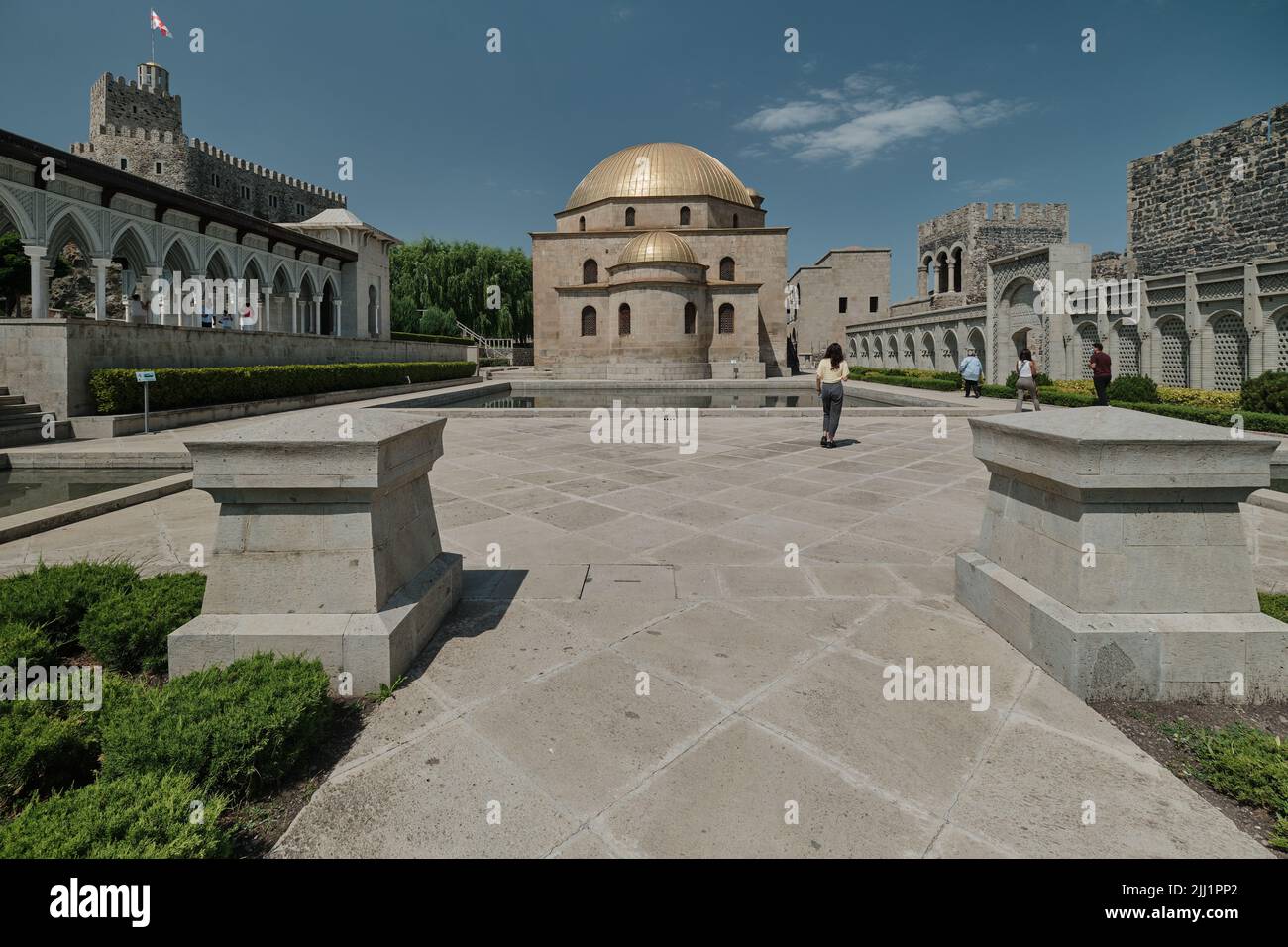 Château d'Akhaltsikhe (Rabati) situé dans la ville d'Akhaltsikhe, dans ...