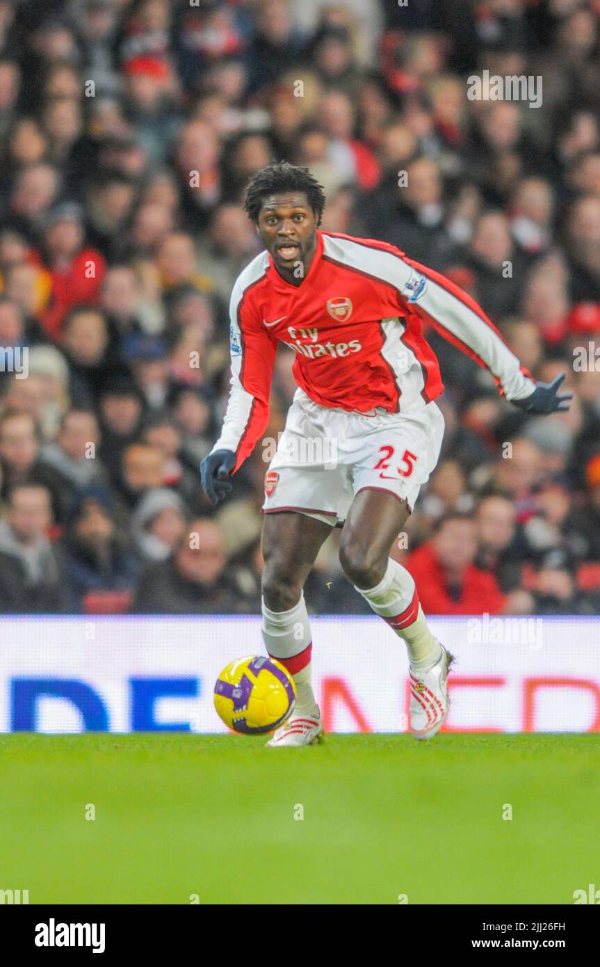Emmanuel adebayor of arsenal Banque de photographies et d’images à ...