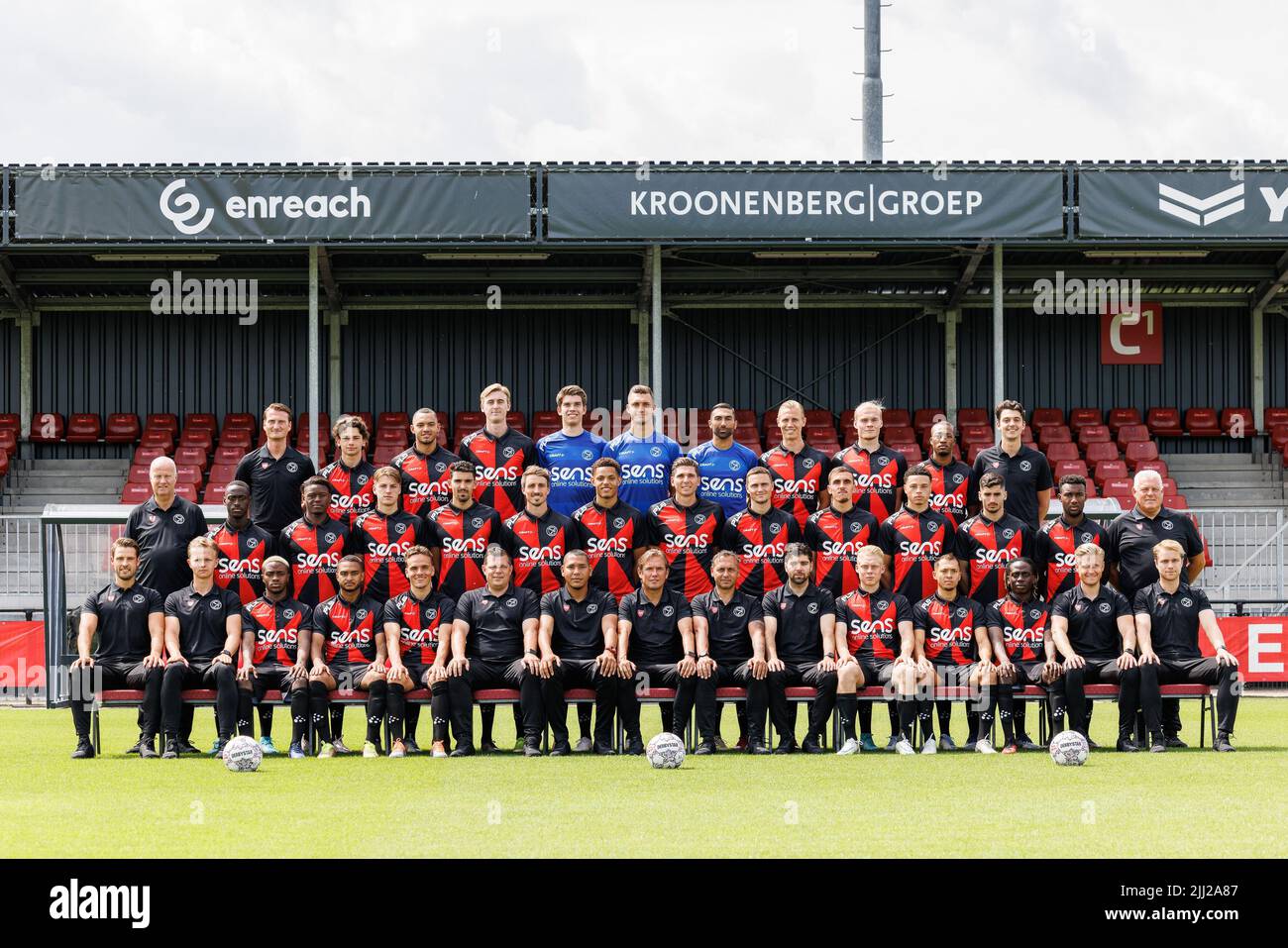 ALMERE, 14-07-2022 , Yanmar Stadium , Photocall Almere City FC , saison ...