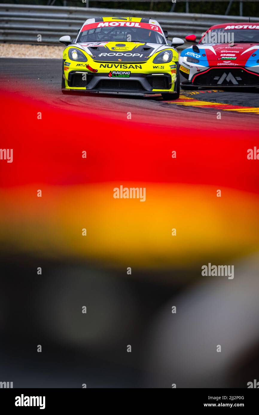 73 Max Kronberg, Daniel Blickle, Porsche 718 Cayman GT4 RS Clubsport W ...