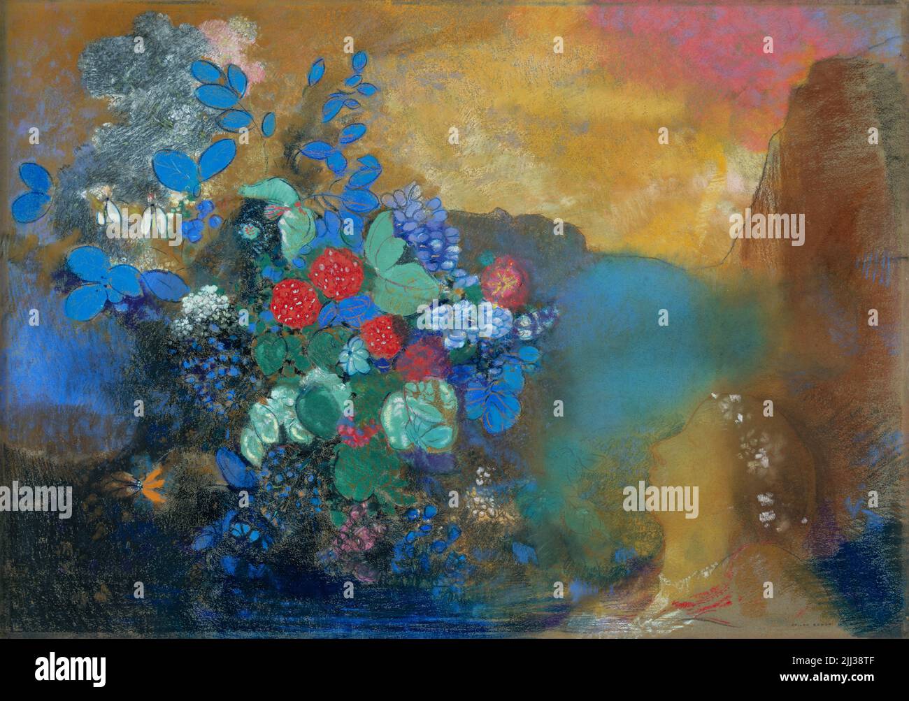 Odilon redon, ophélie Banque de photographies et d’images à haute ...