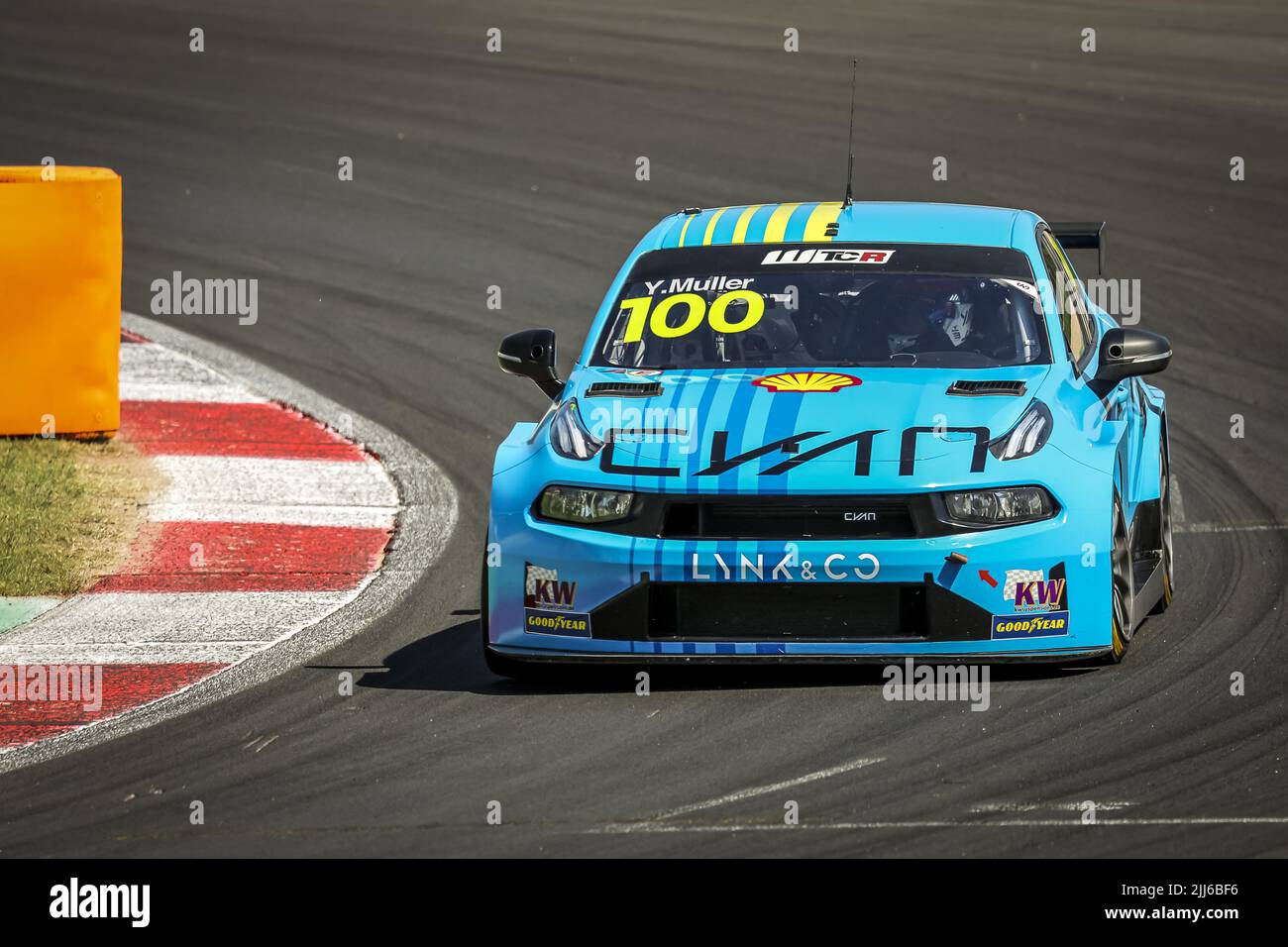 22 juillet 2022, Rome, Italie : 100 MULLER Yvan (FRA), Cyan Racing Lynk ...