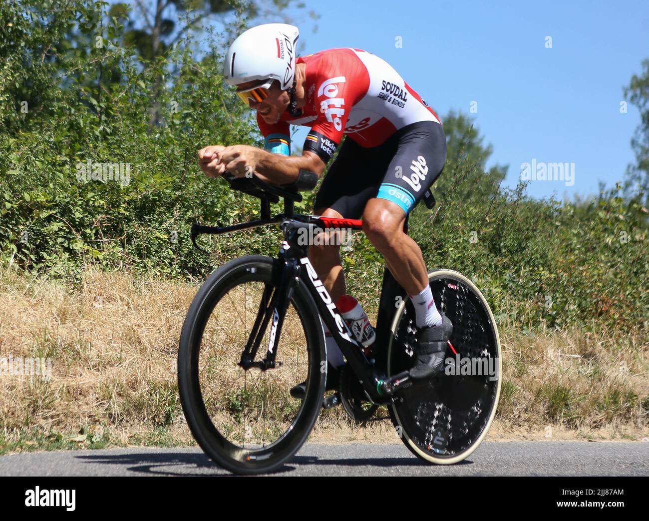 Philippe Gilbert de Lotto - Soudal pendant le Tour de France 2022 ...