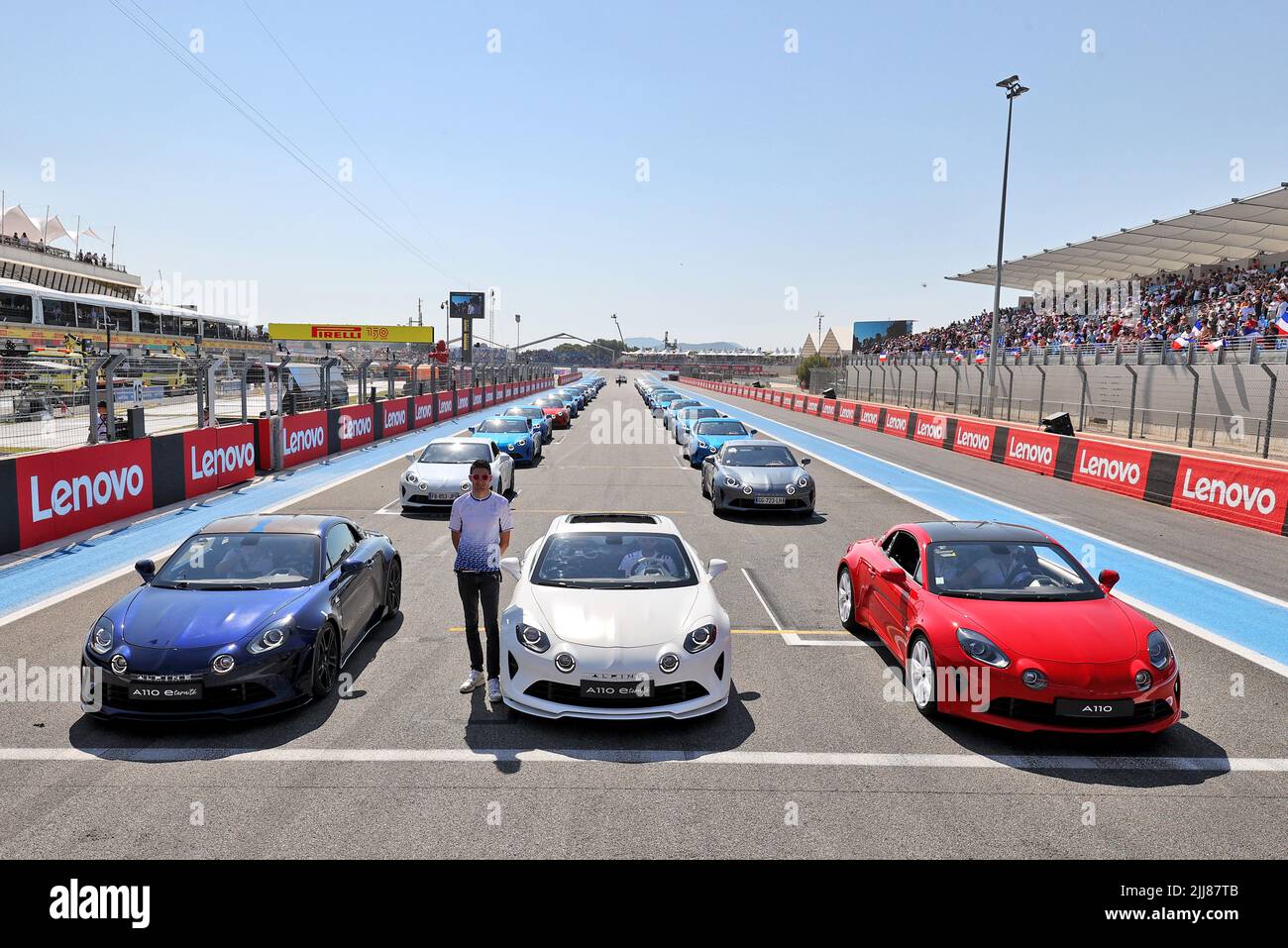 Le Castellet, France. 24th juillet 2022. Esteban Ocon (FRA) Alpine F1 ...