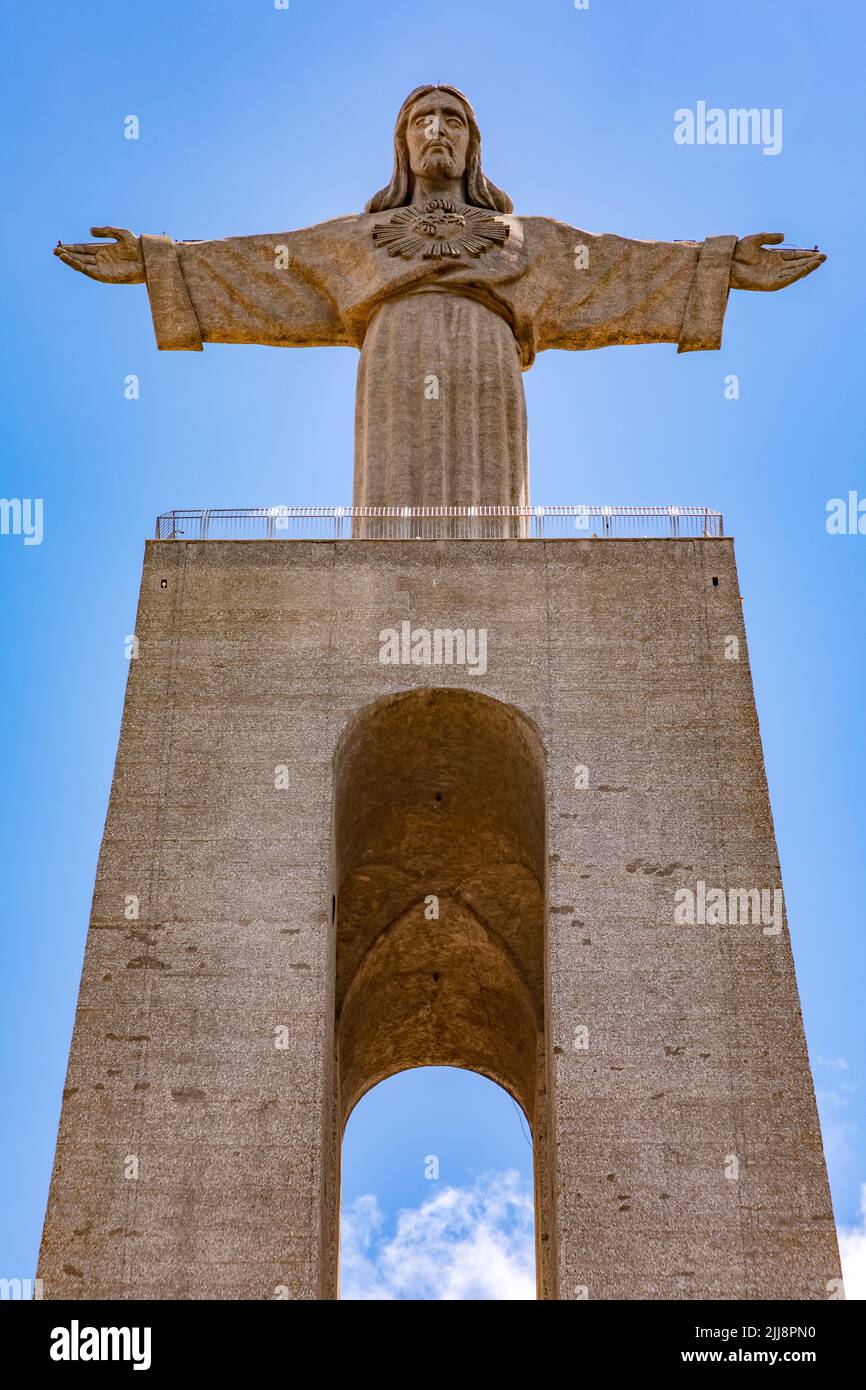 Cristo redentor lisboa portugal Banque de photographies et d’images à ...
