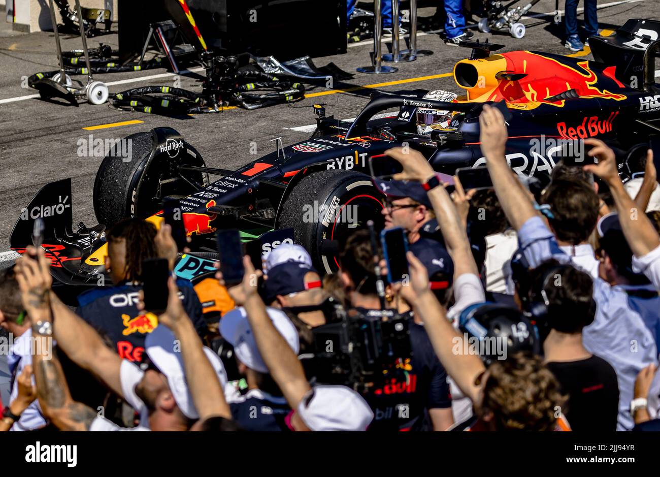 Le Castellet, France. 24 juillet 2022, LE CASTELLET - Max Verstappen ...
