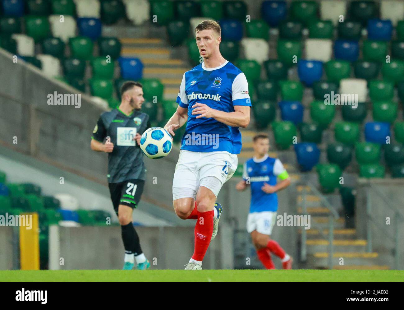 Joueur de hall linfield Banque de photographies et d’images à haute ...