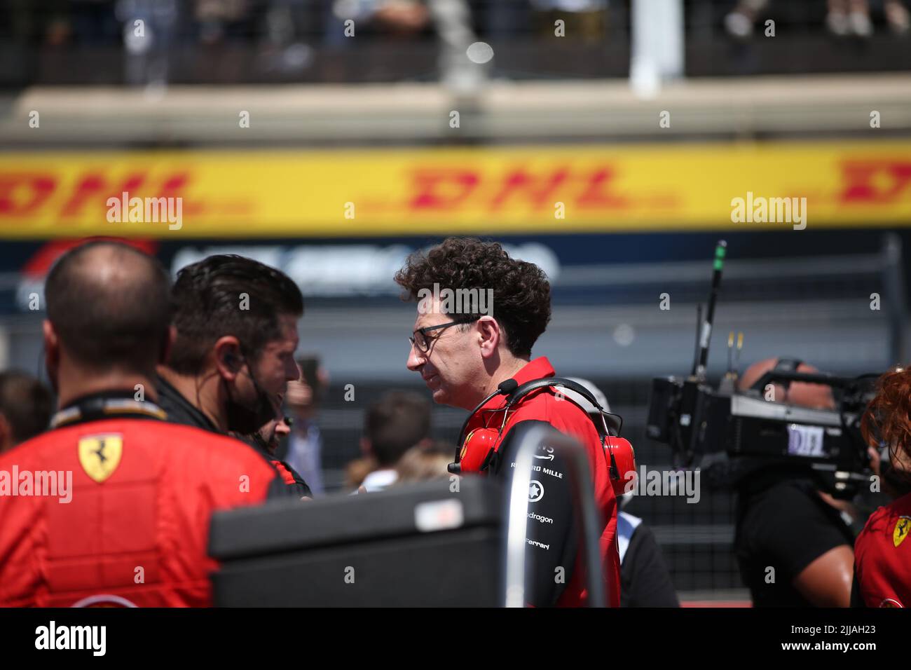 24 2022 juillet le Castellet, France - F1 2022 France GP - grille de ...