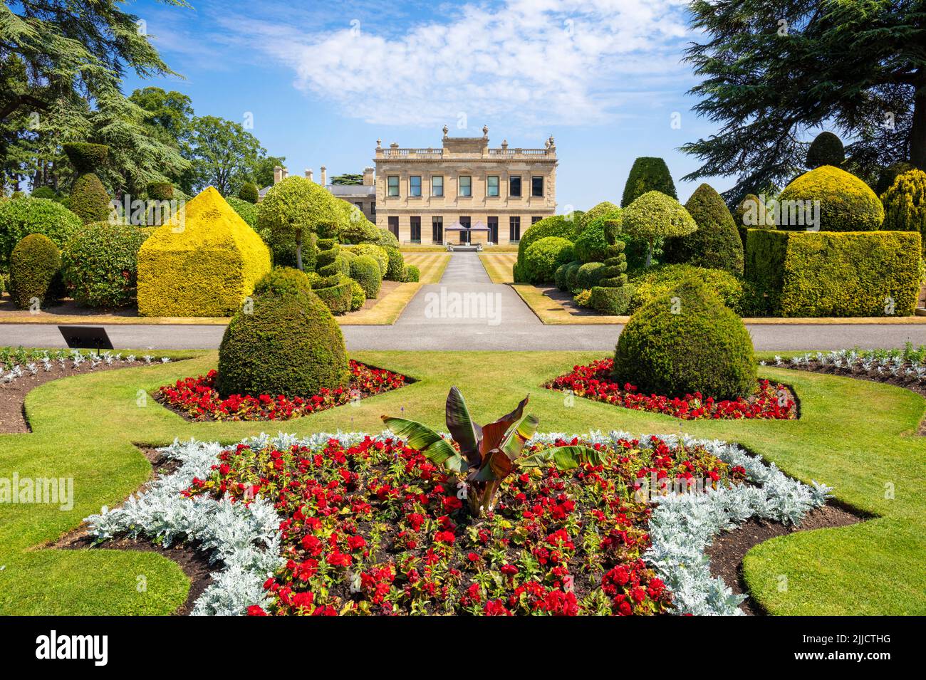 Parterre brodsworth Banque de photographies et d’images à haute ...