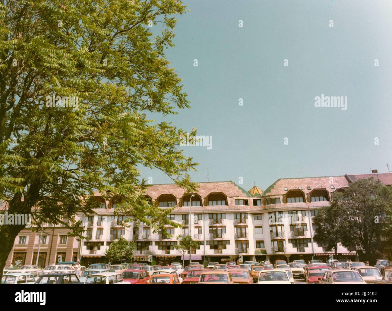 Maisons d'habitation sur la route Rákóczi. Maison au numéro 33-35 ...