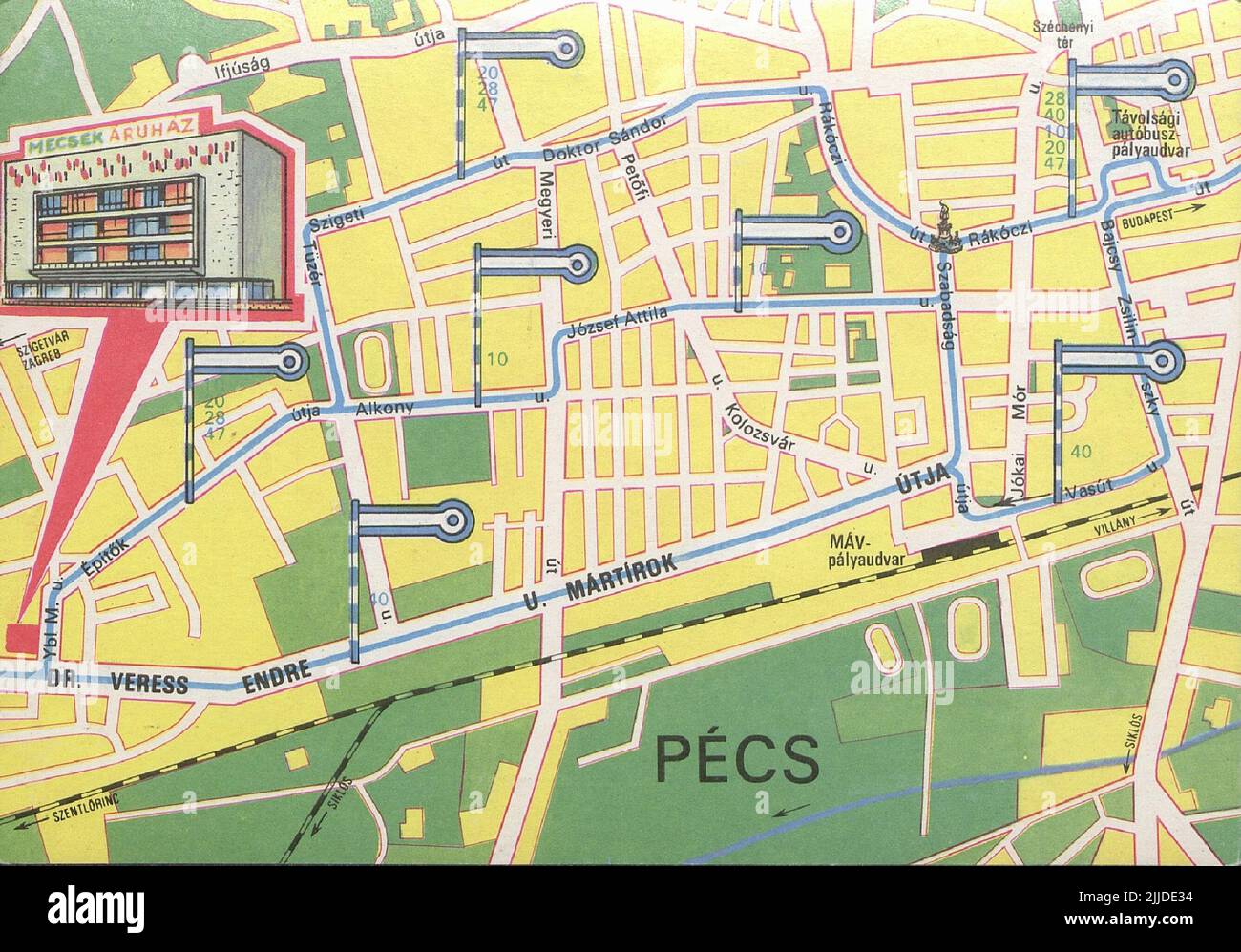 Carte des pecs Banque de photographies et d’images à haute résolution ...