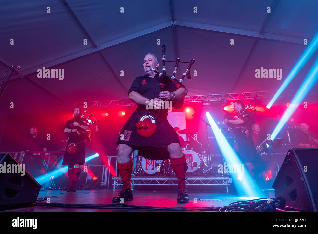 Piment rouge piment pipers bangpipes Banque de photographies et d ...