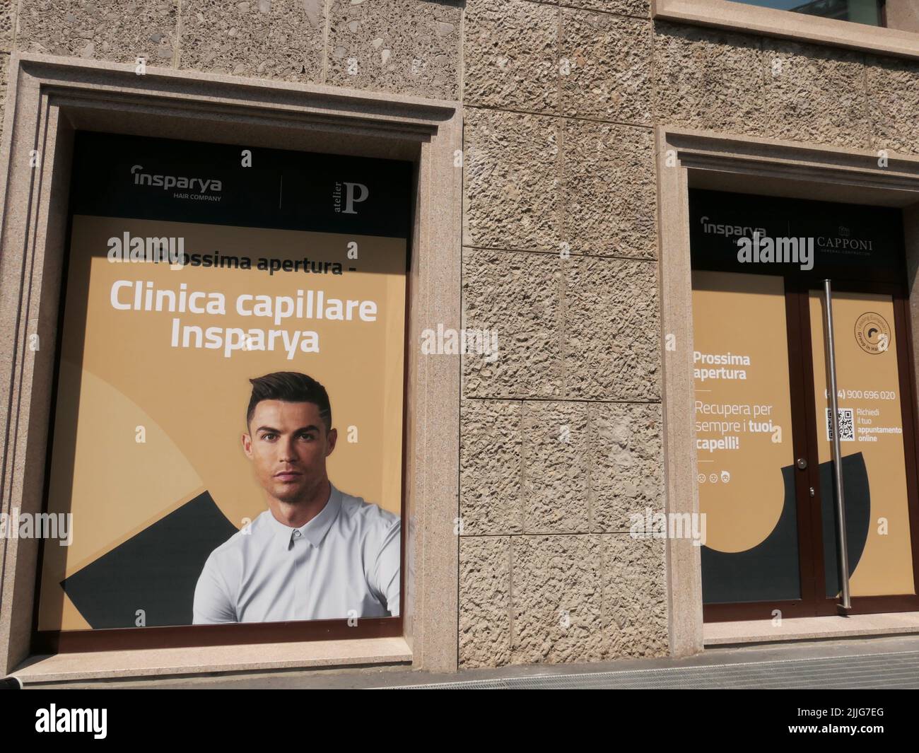 Milan, Italie. 26th juillet 2022. Milan, Italie Cristiano Ronaldo et le directeur Paolo Ramos ...