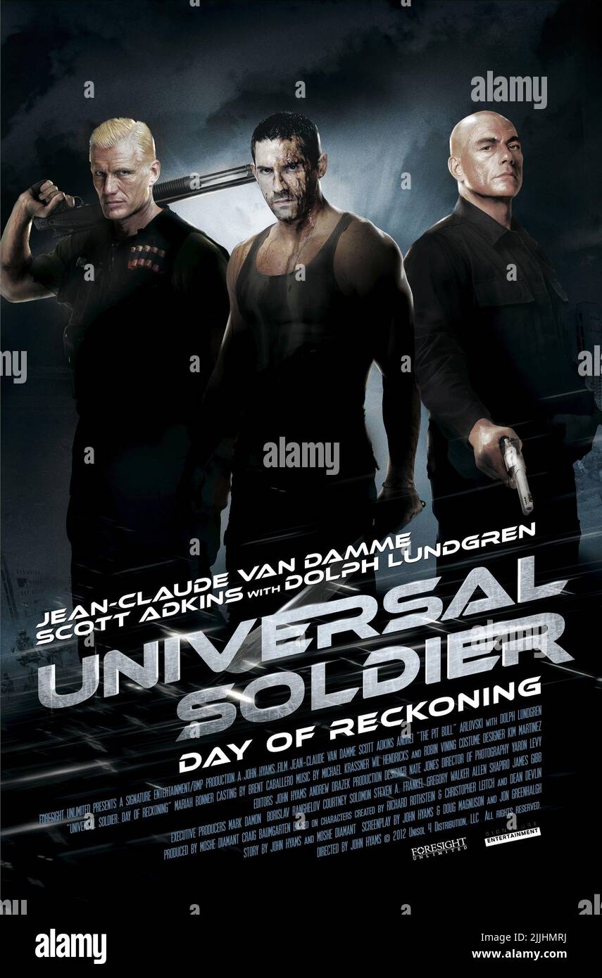 DOLPH LUNDGREN, Scott Adkins, JEAN-CLAUDE VAN DAMME POSTER, UNIVERSAL ...