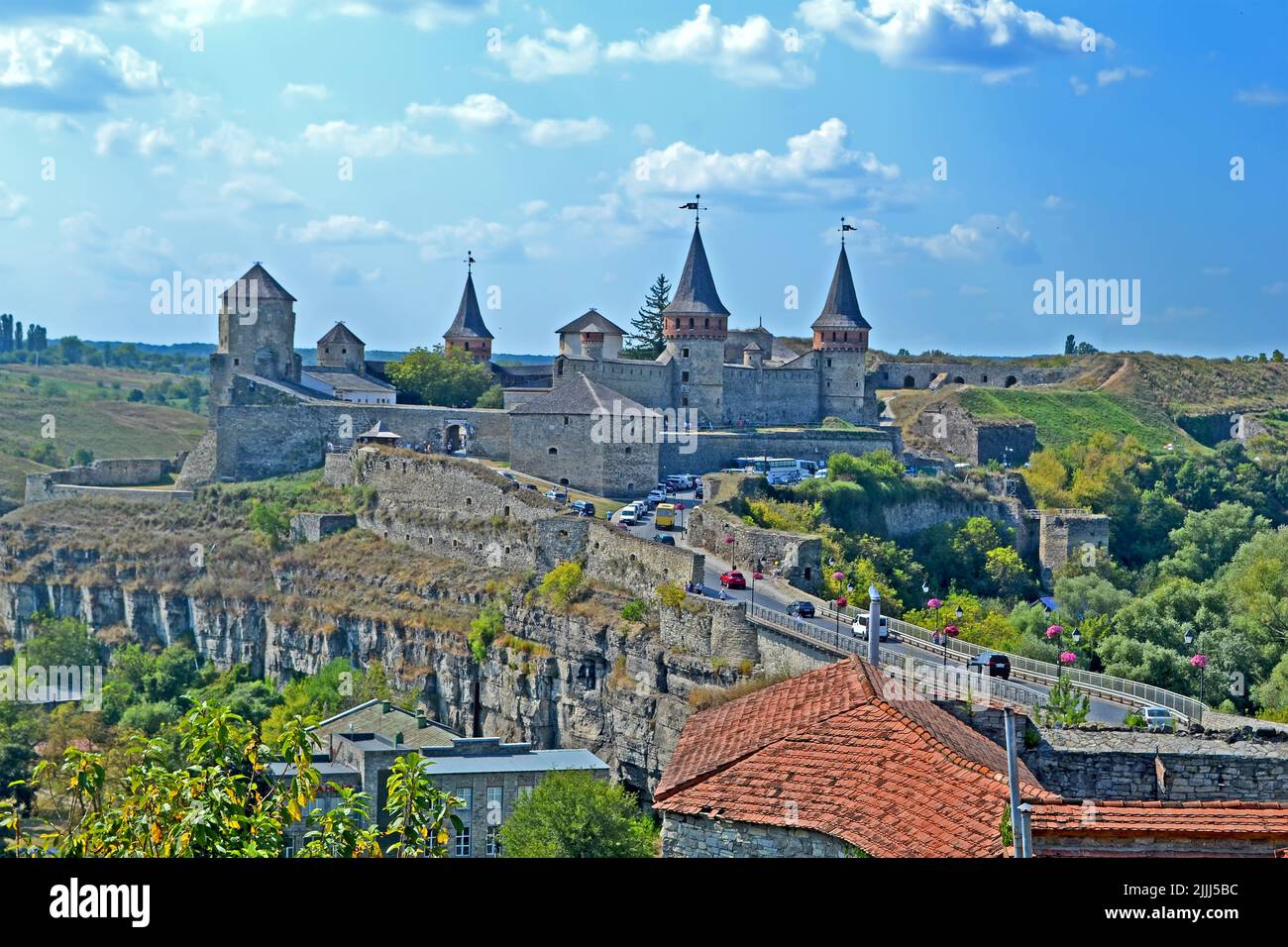 Château de kamianets podilskyi Banque de photographies et d’images à ...