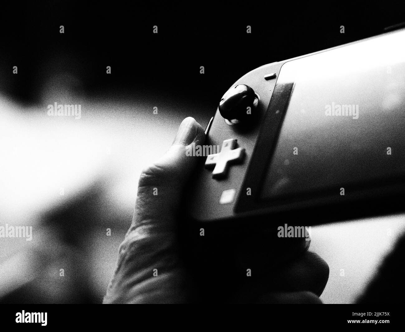 Jeux de console Banque d'images noir et blanc - Alamy