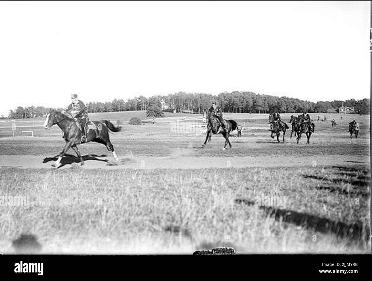 Le régiment coupe en 1933 dans le champ K 3 de Söder. La course de ...