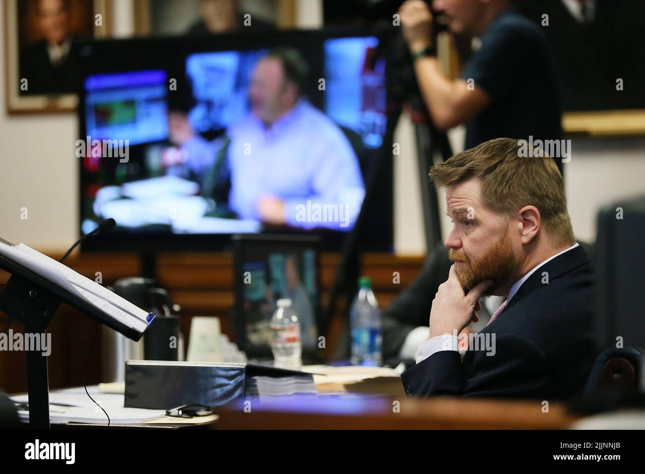 Austin, Texas, États-Unis. 27th juillet 2022. MARK BANKSTON, avocat de ...