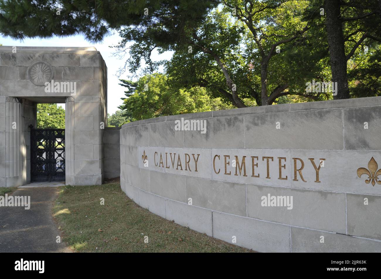 Calvary cemetery Banque de photographies et d’images à haute résolution ...
