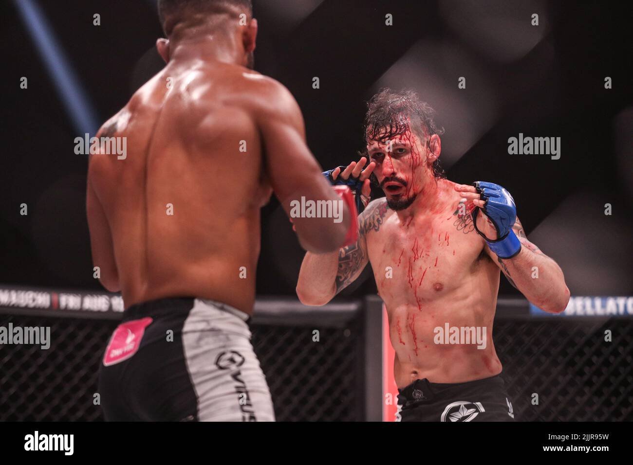 Bryan Nuro est mort de sang contre Archie Colgan au Bellator 283 ...