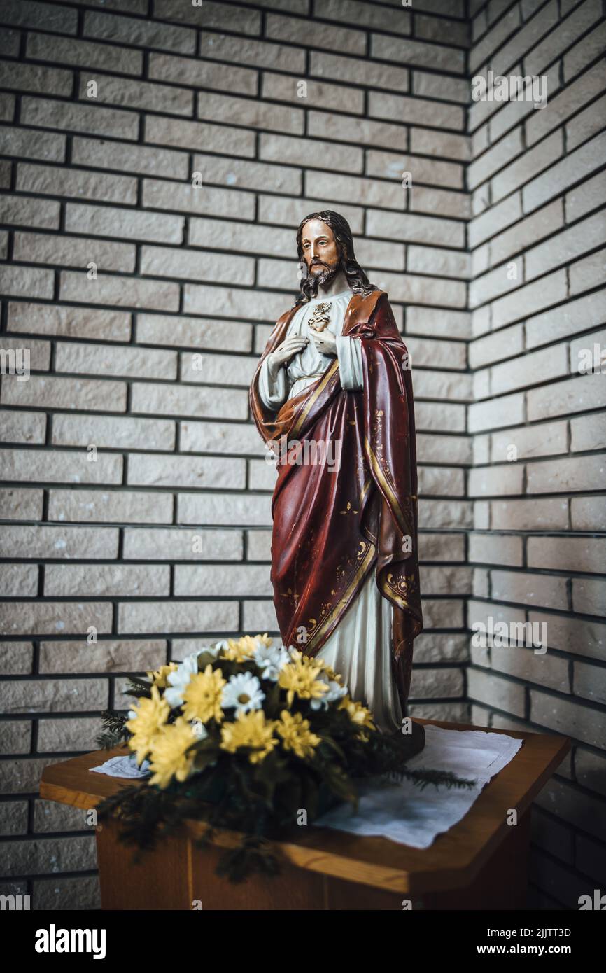 Sacred heart jesus statue Banque de photographies et d’images à haute ...