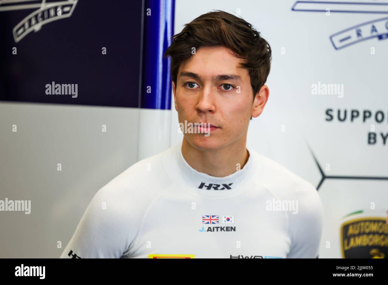 AITKEN Jack, Emil Frey Racing, Lamborghini Huracan GT3 Evo, portrait ...