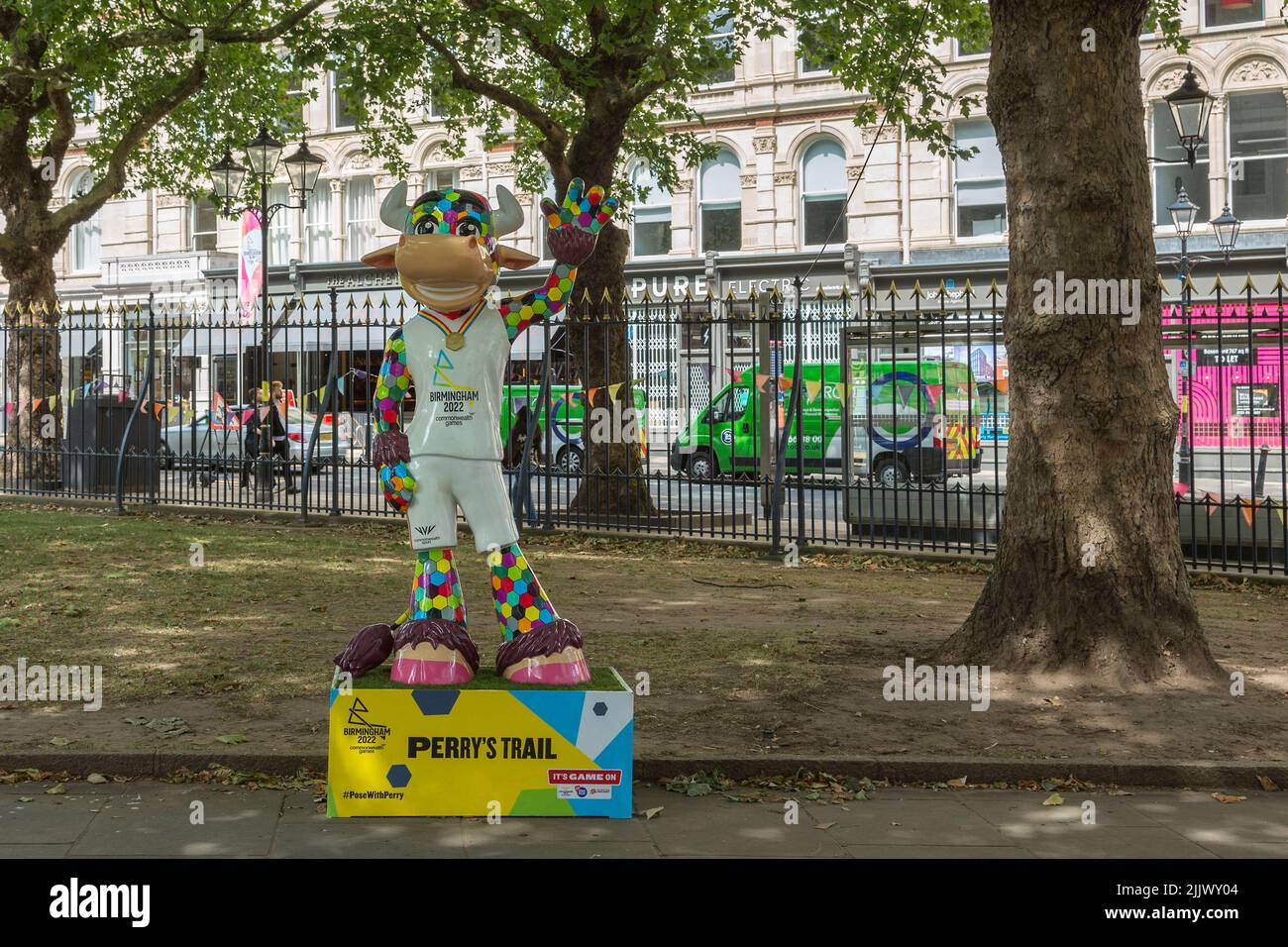 La mascotte officielle des Jeux du Commonwealth de Birmingham 2022 ...