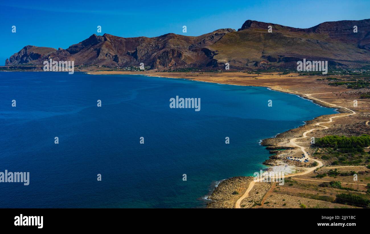 Riserva naturale orientata monte cofano Banque de photographies et d ...
