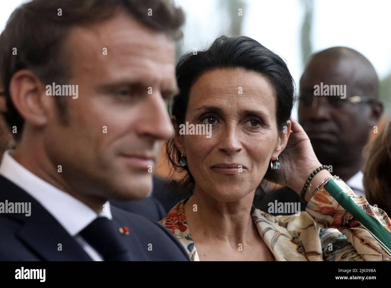 Amelie oudea castera macron Banque de photographies et d’images à haute ...