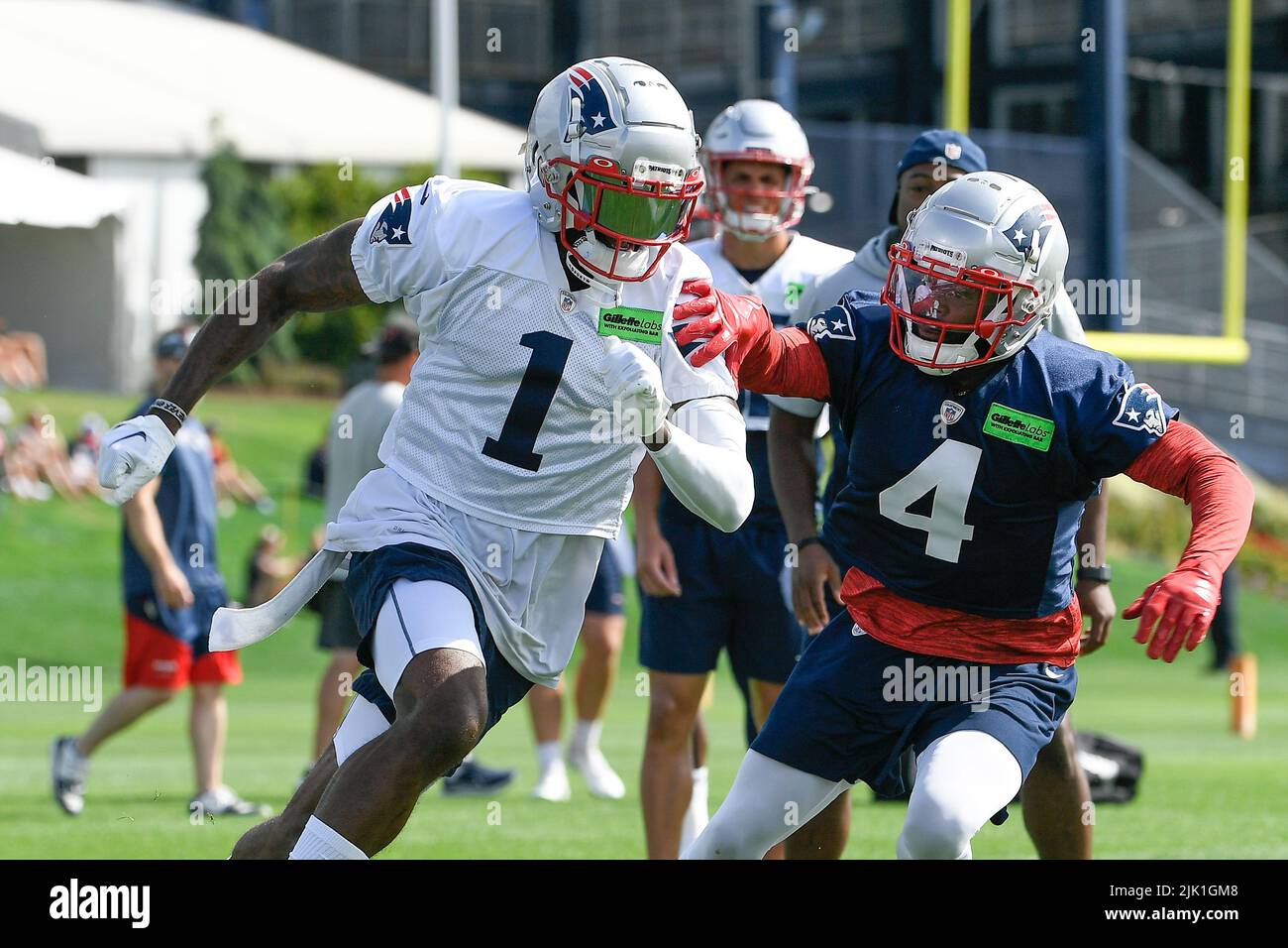 29 juillet 2022 ; Foxborough, ma, États-Unis ; New England Patriots ...