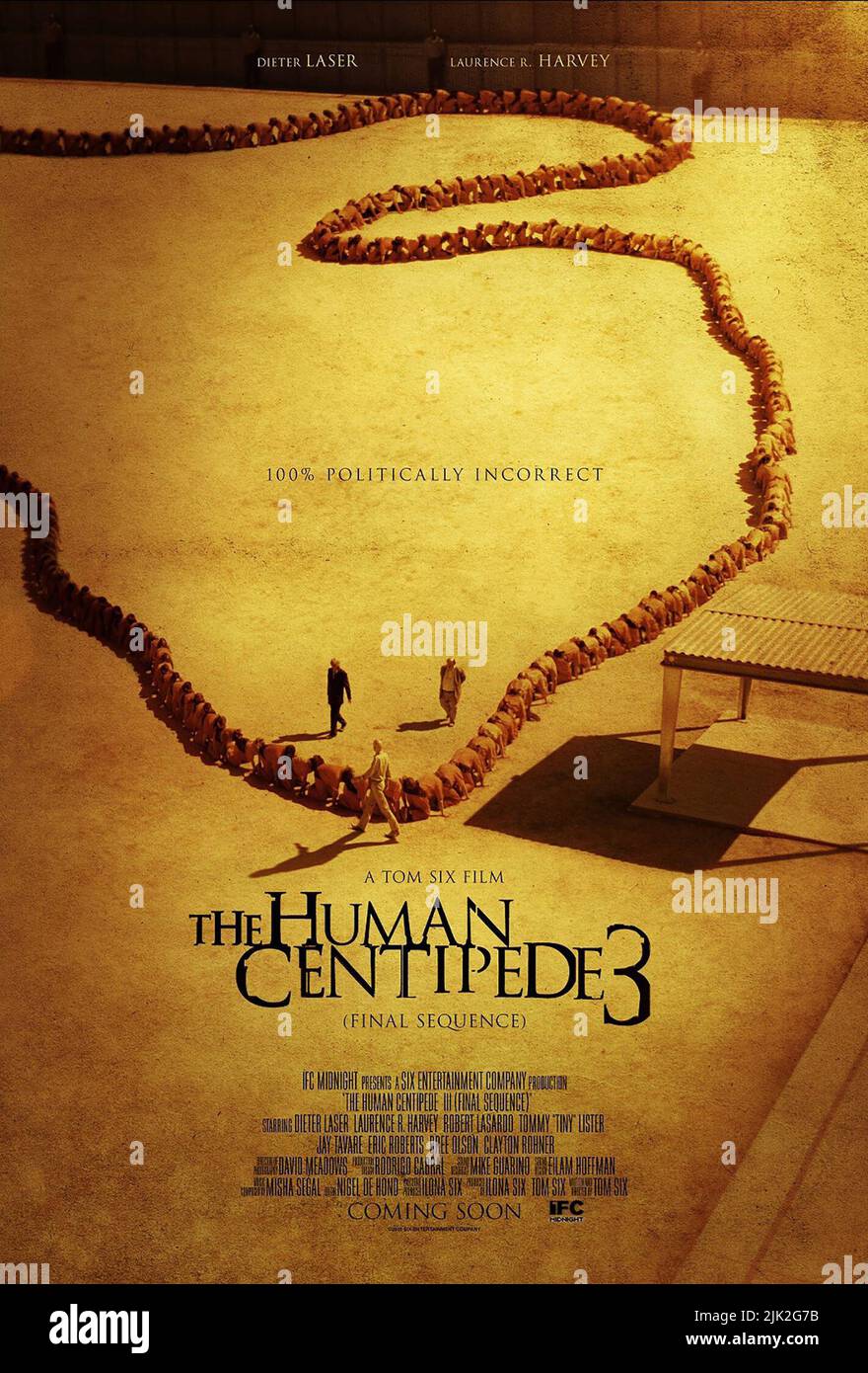 The human centipede poster Banque de photographies et d’images à haute ...