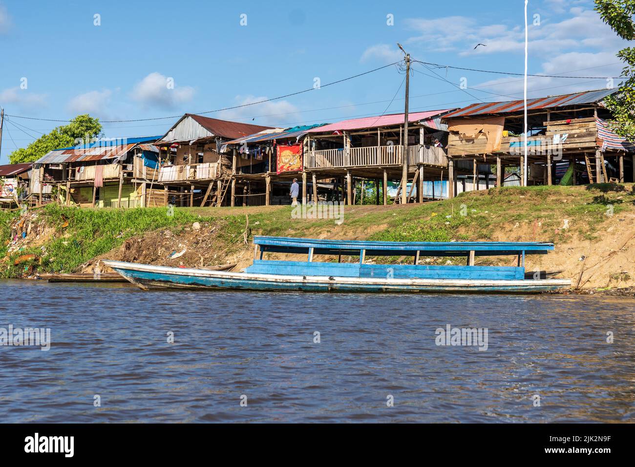 Belen, au Pérou, est une communauté fluviale d'Iquitos qui souffre de la pauvreté, de l ...